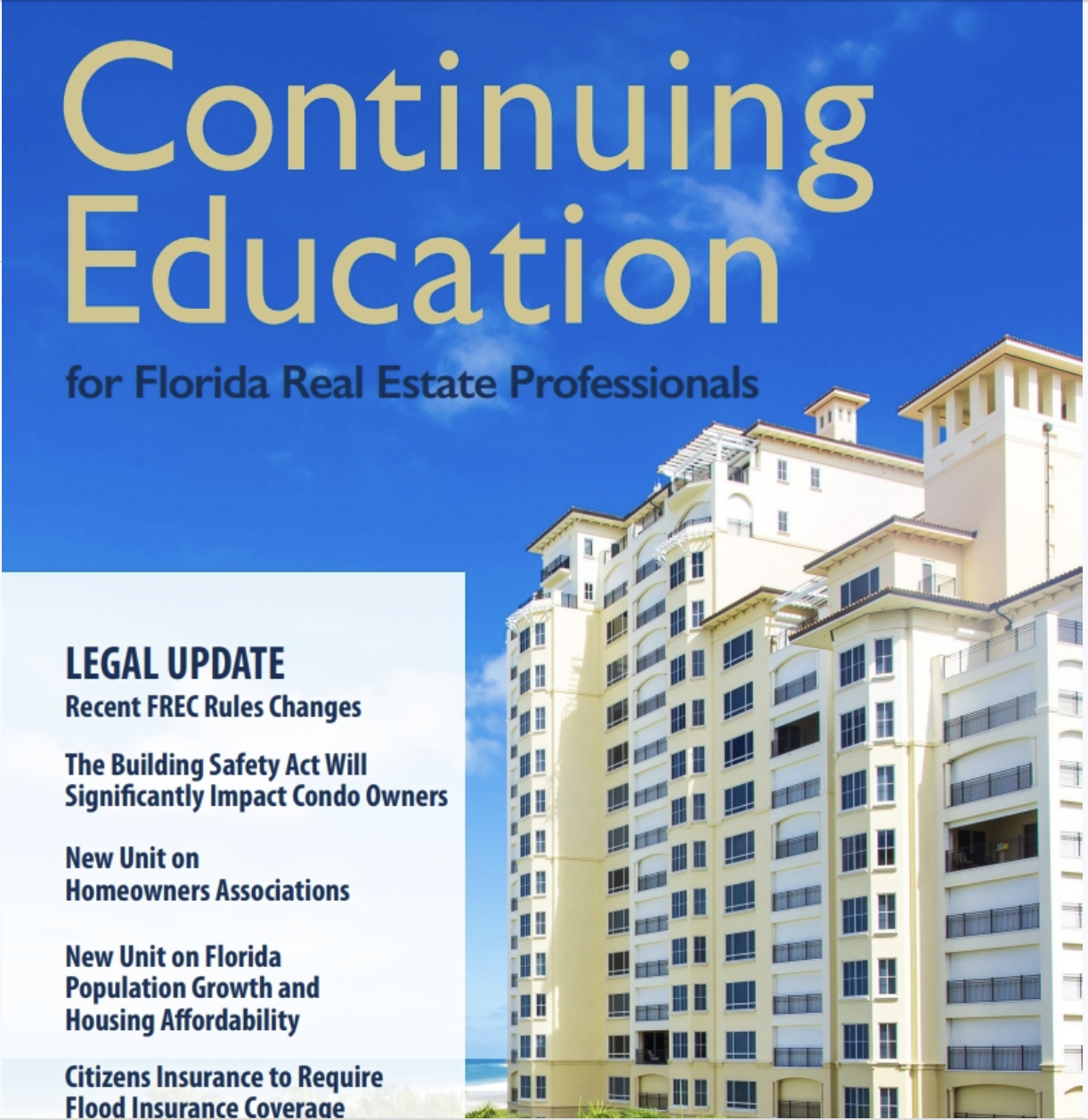 14-HR Continuing Education for Florida Real Estate Professionals - (Online)