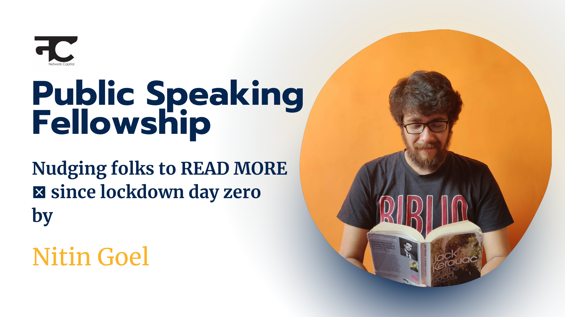 Nudging folks to READ MORE 📚 since lockdown day zero by Nitin Goel