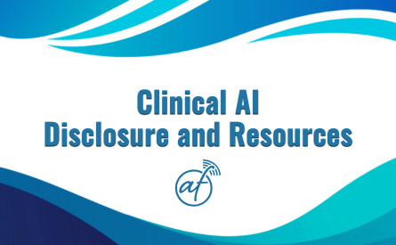 Clinical AI Disclosure & Resources