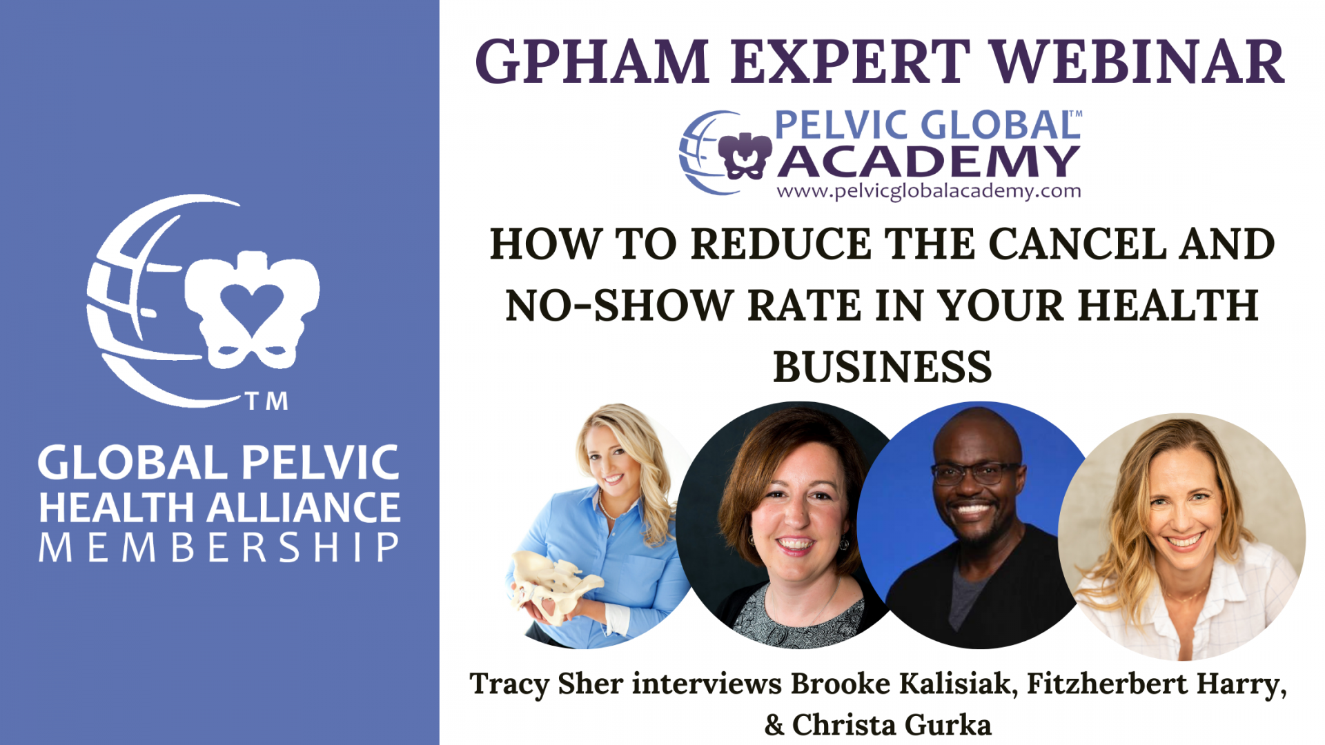 GPHAM WEBINAR: How to Reduce the Cancel and No-Show Rate in Your Health ...
