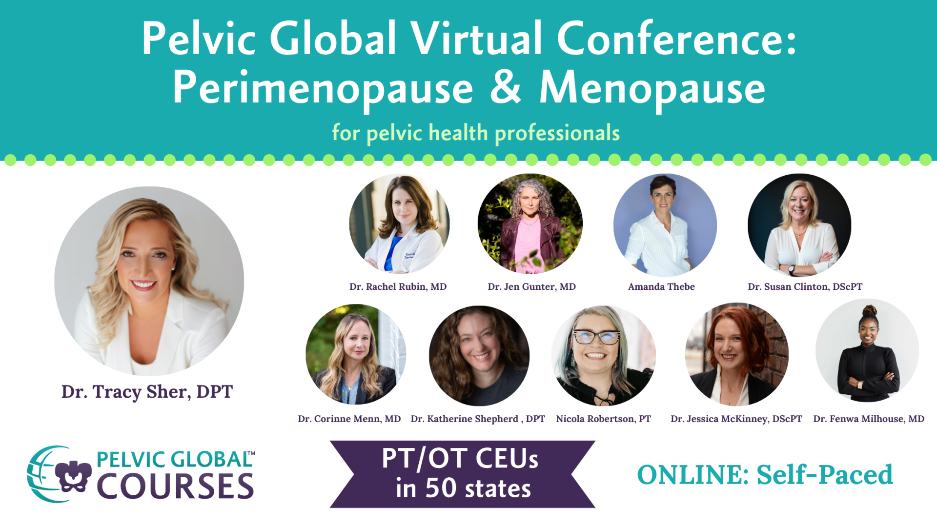 Pelvic Global Virtual Conference: Perimenopause & Menopause