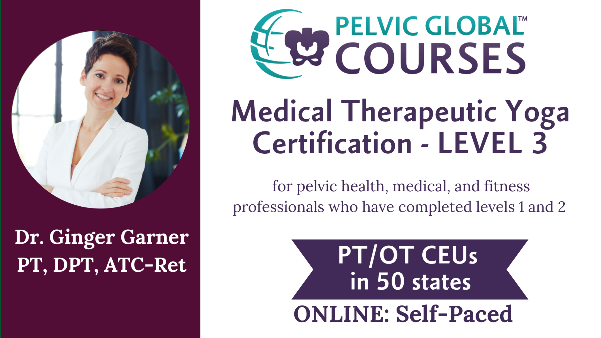 SELF-PACED: Medical Therapeutic Yoga - Level 3 PT and OT CEU course