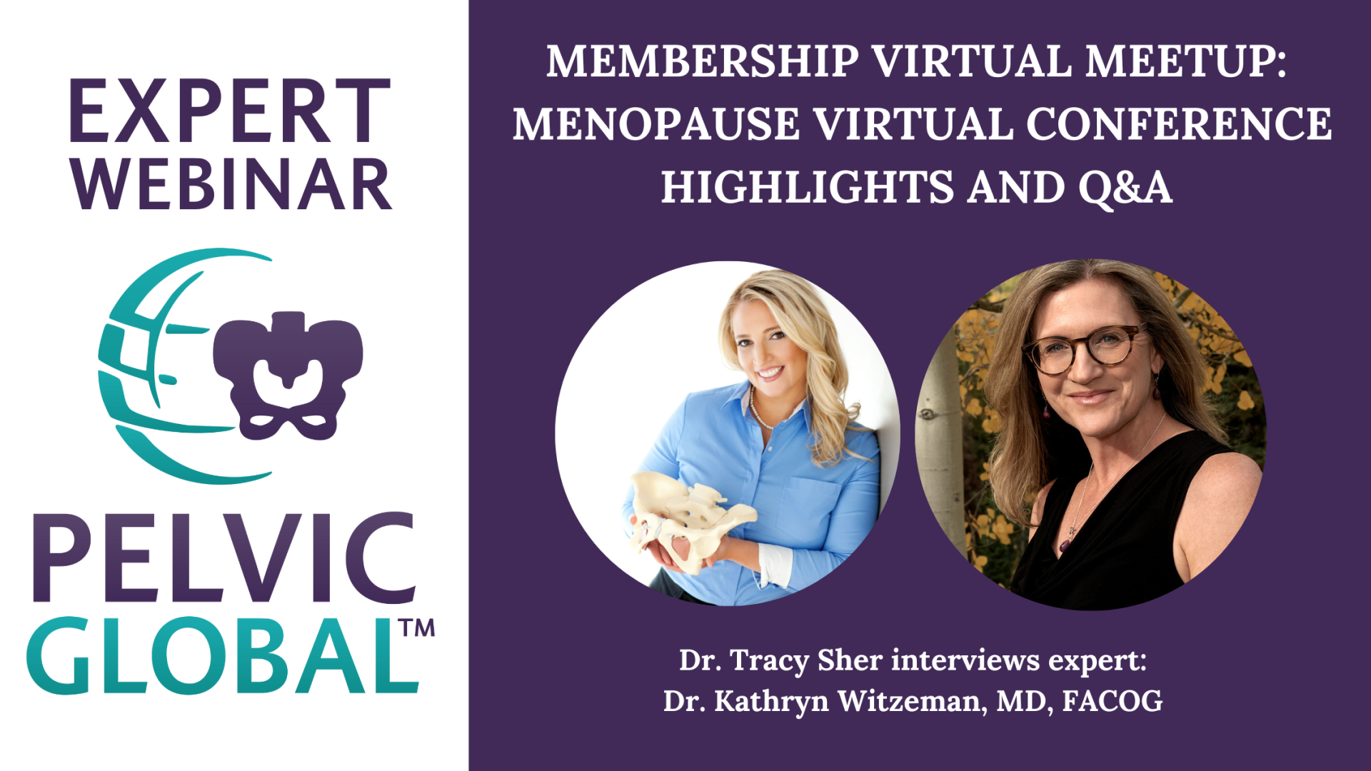 Expert Webinar: GPHAM Virtual Meetup: Menopause Virtual Conference ...