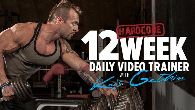 Kris Gethin 12-Week Workout │ Level B1+