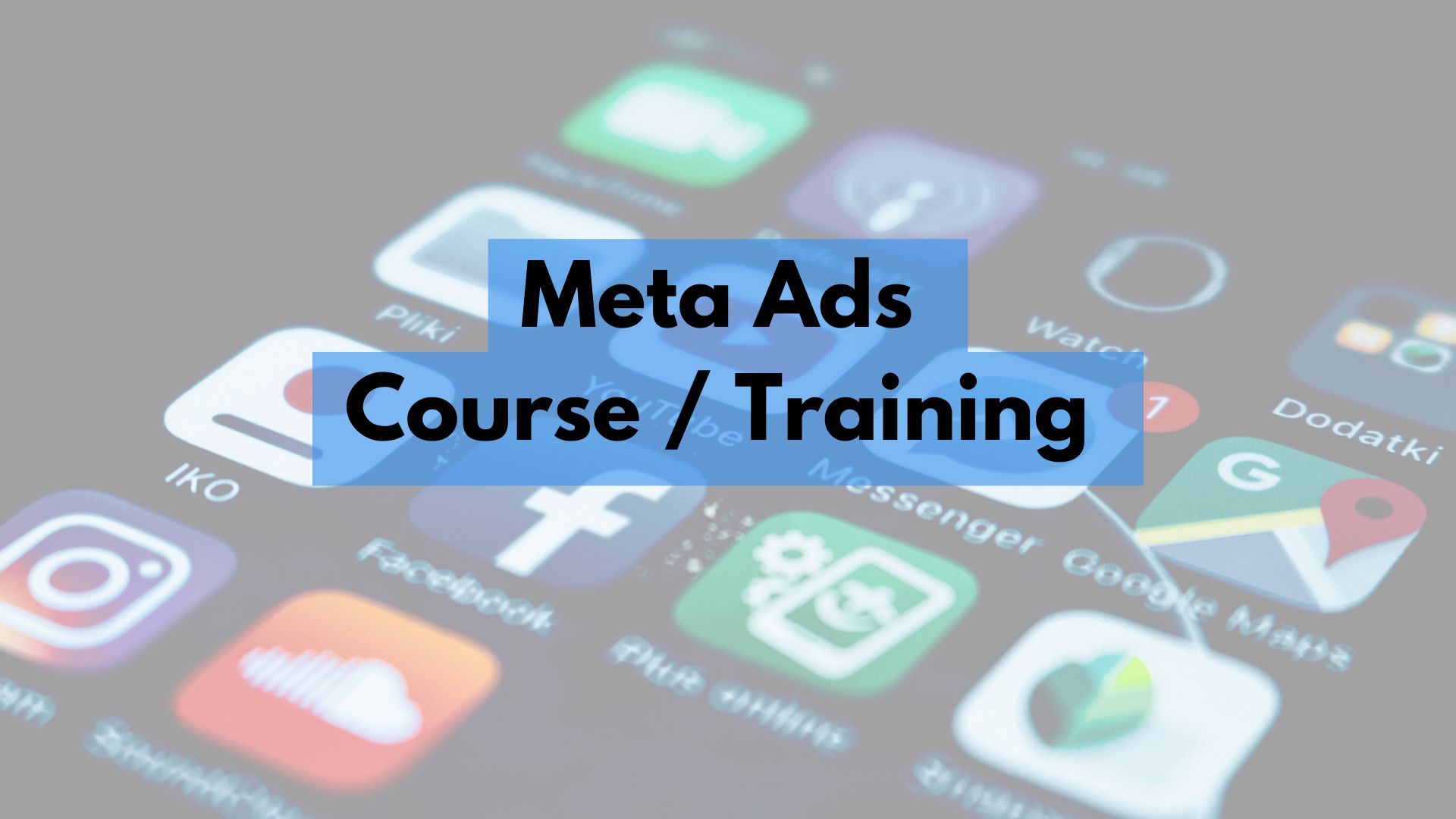 Meta Ads Training