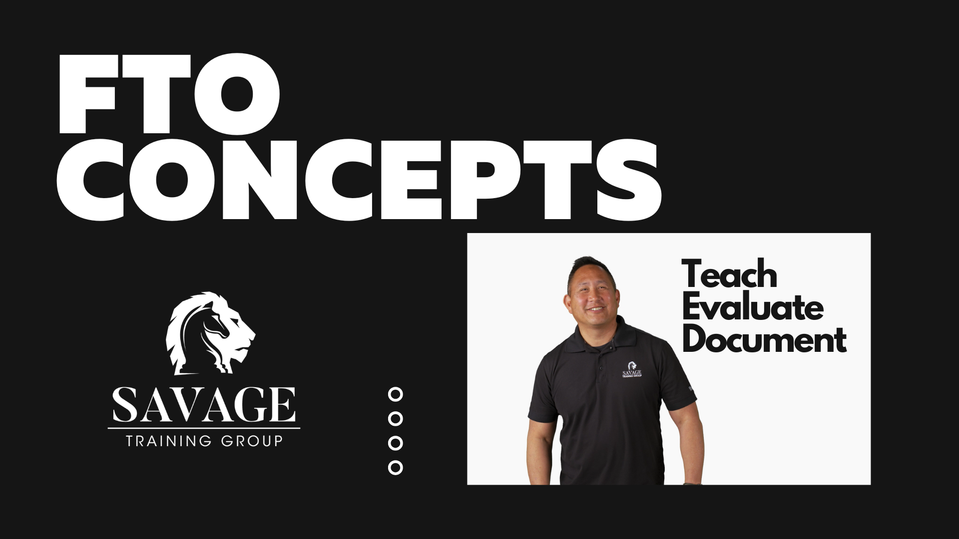 Field Training Officer Concepts