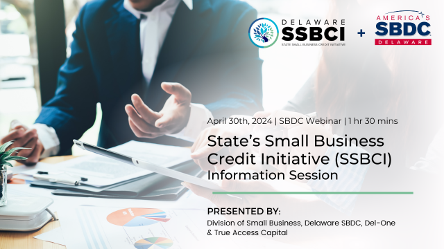 SSBCI Program Information Session