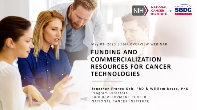 National Cancer Institute - SBIR/STTR Overview