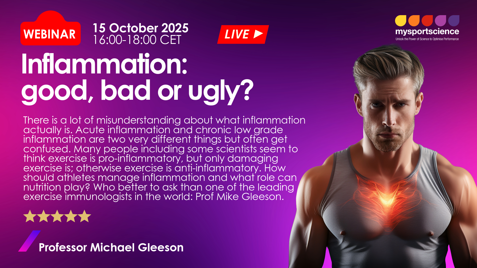 Inflammation in sport