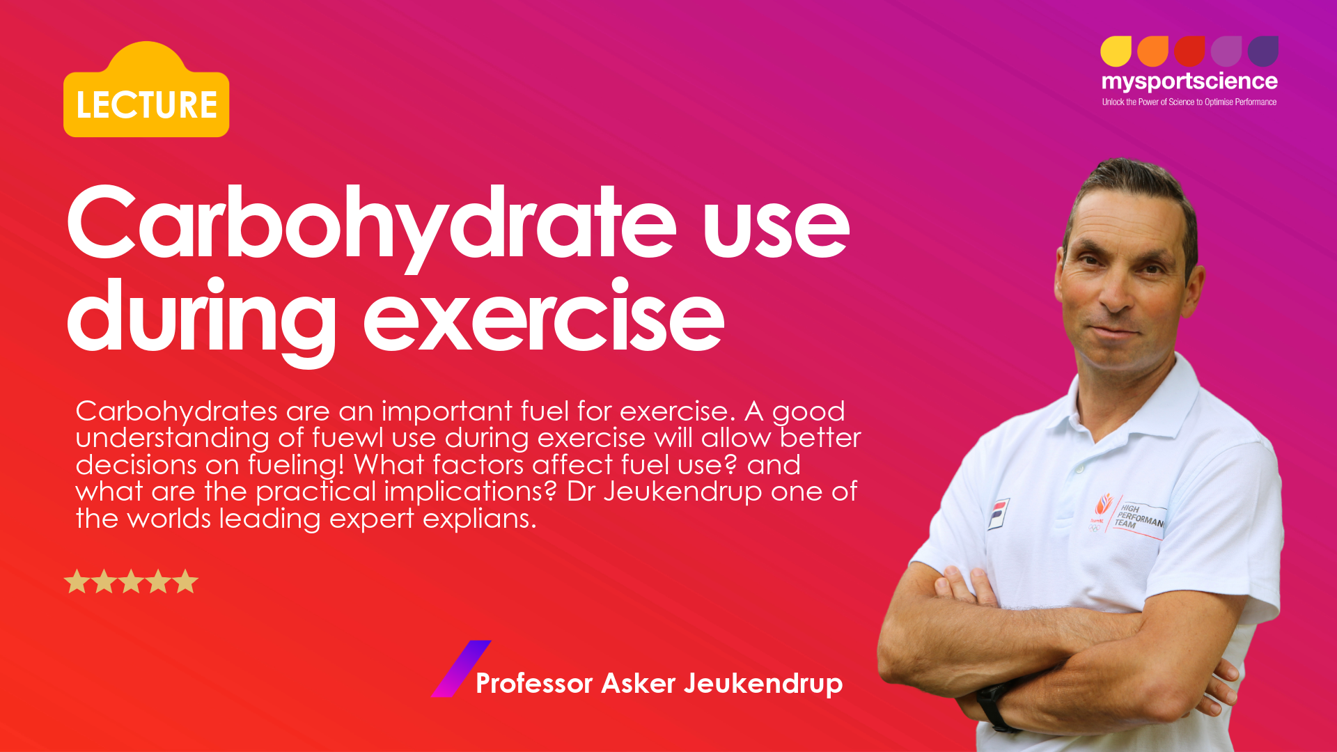 Carbohydrate use during exercise