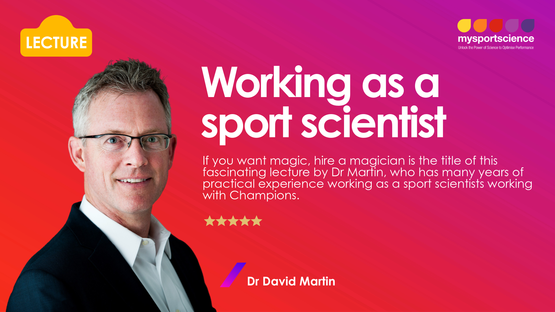 Working as an elite sport scientist