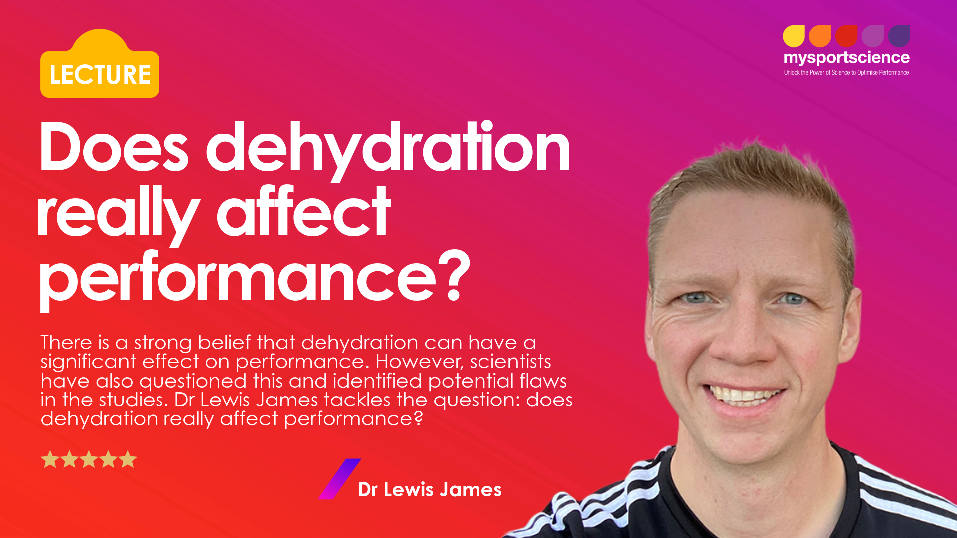 Does dehydration really affect performance?