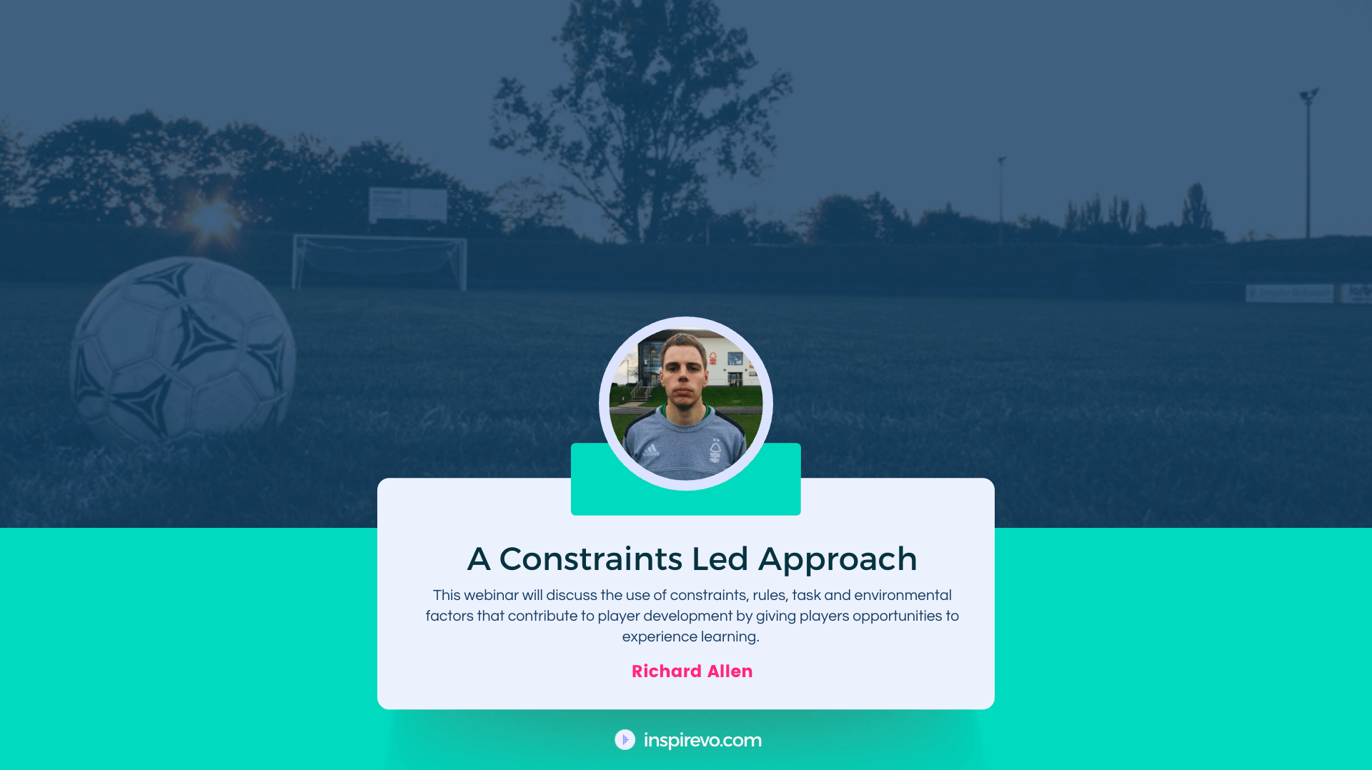 A Constraints Led Approach | Richard Allen