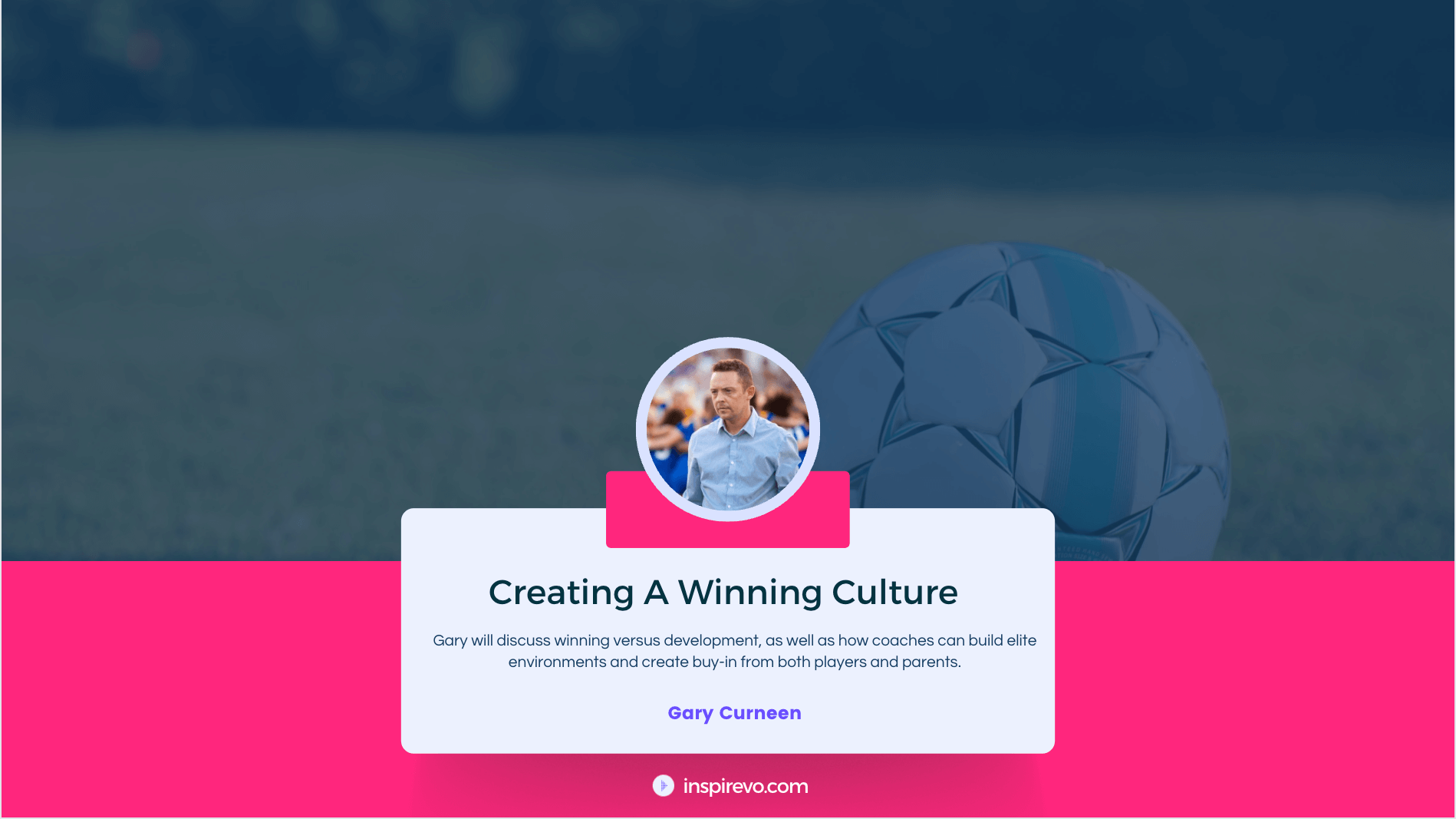Creating A Winning Culture | Gary Curneen