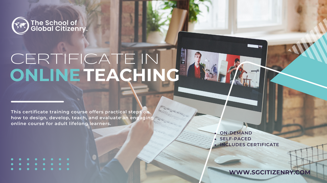 Certificate in Online Teaching