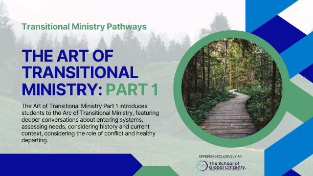 The Art of Transitional Ministry: Part 1