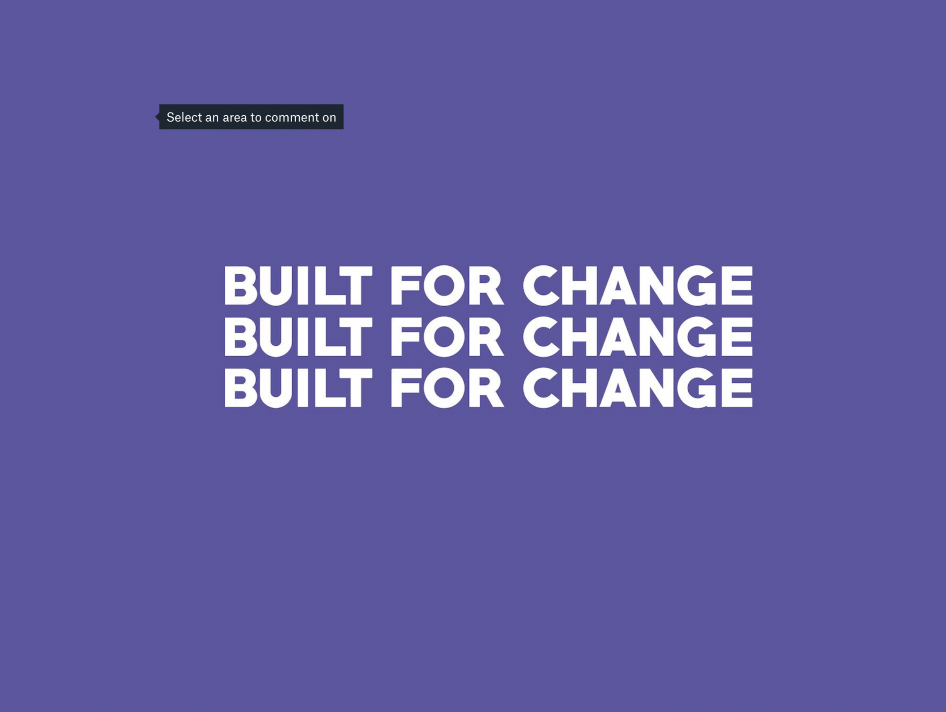 Built for Change (Archived)