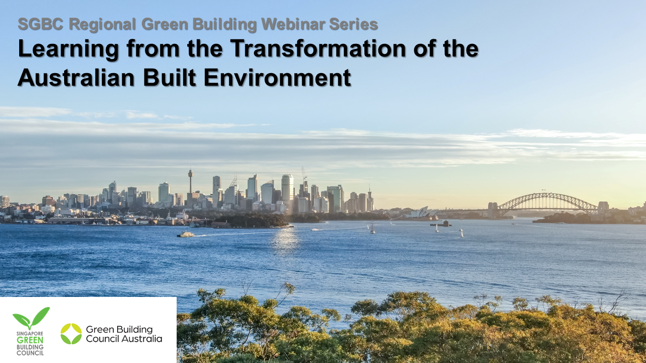 Learning from the Transformation of the Australian Built Environment