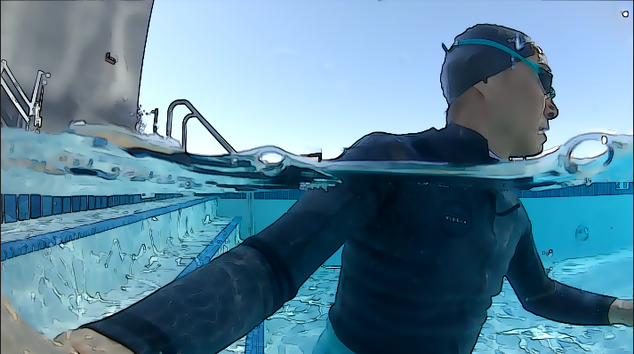 How to swim: Learn by yourself