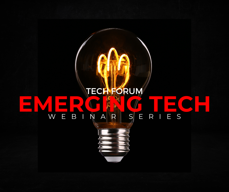 Tech Forum Webinar Series