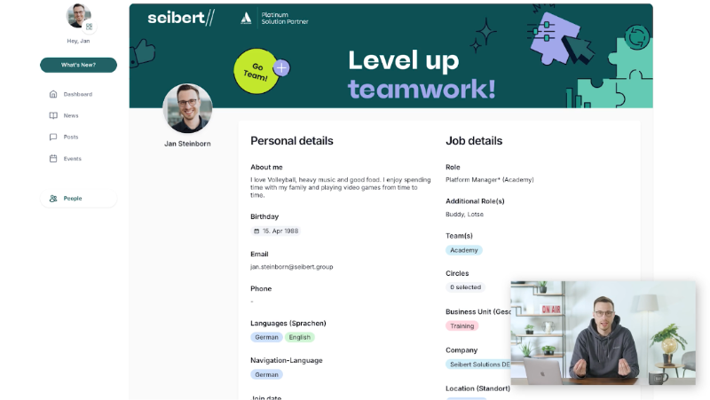 Level Up Your Company: Mit dem Social Intranet!