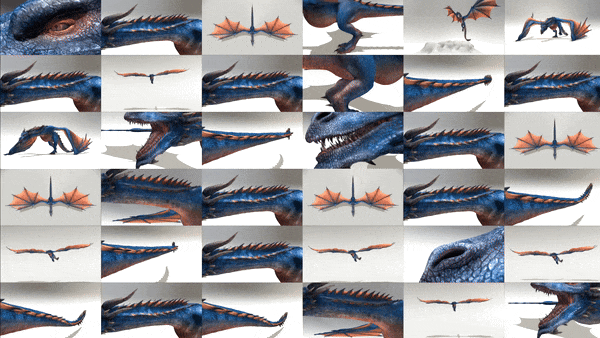 Dragon Animation Assets