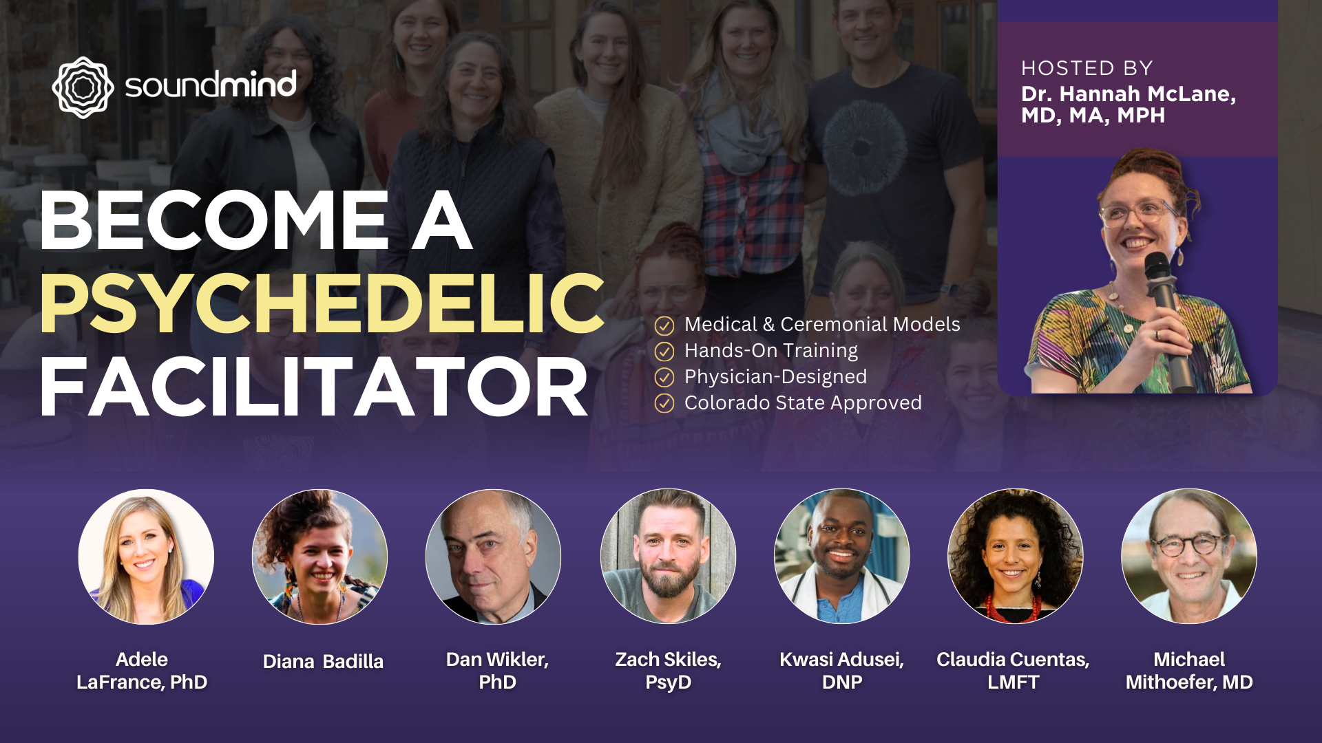 2025 Psychedelic Therapist Training | SoundMind