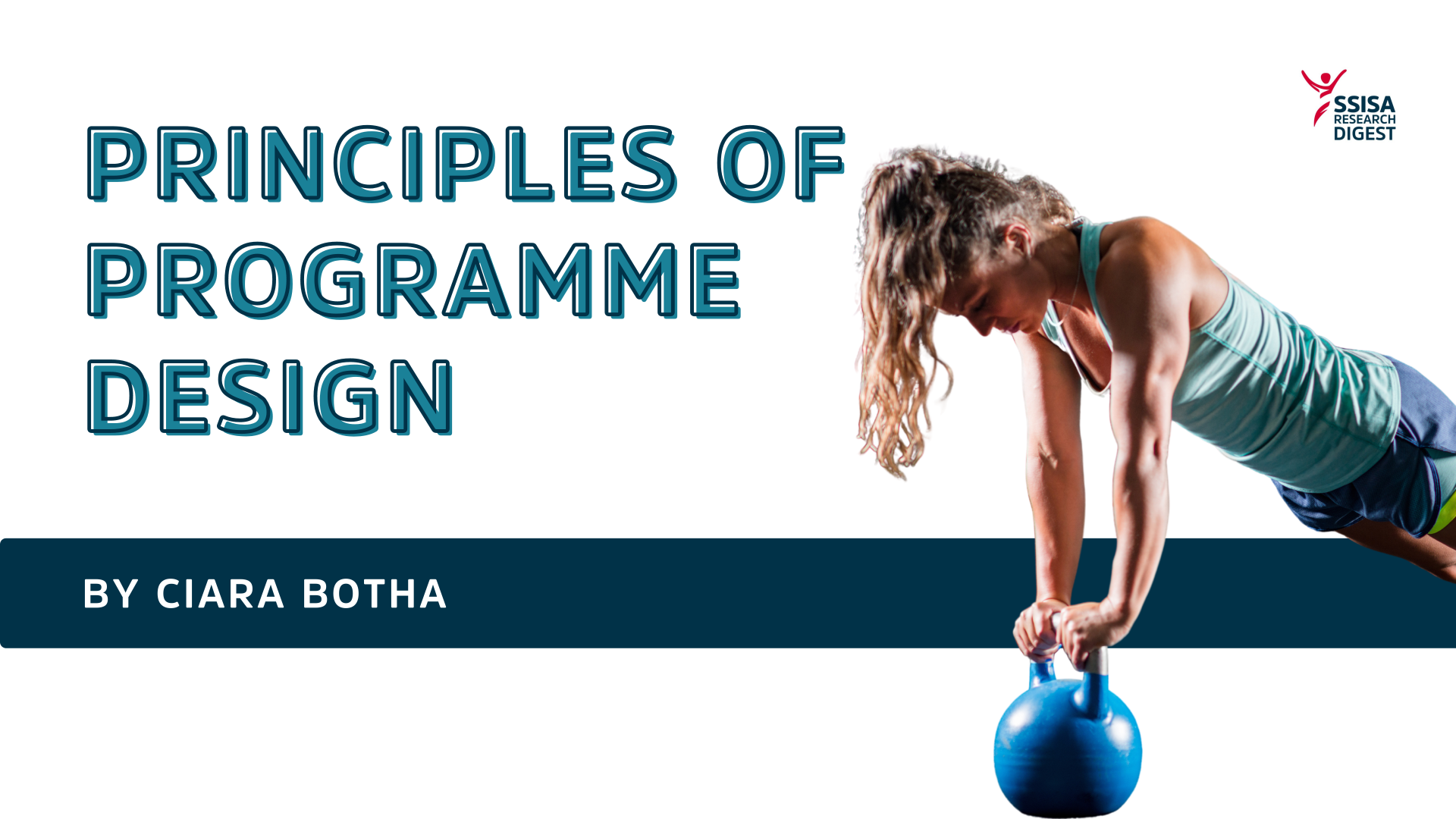 Principles of Programme Design