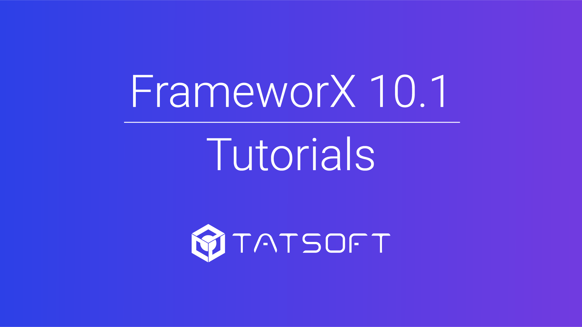 10.1 Tutorials