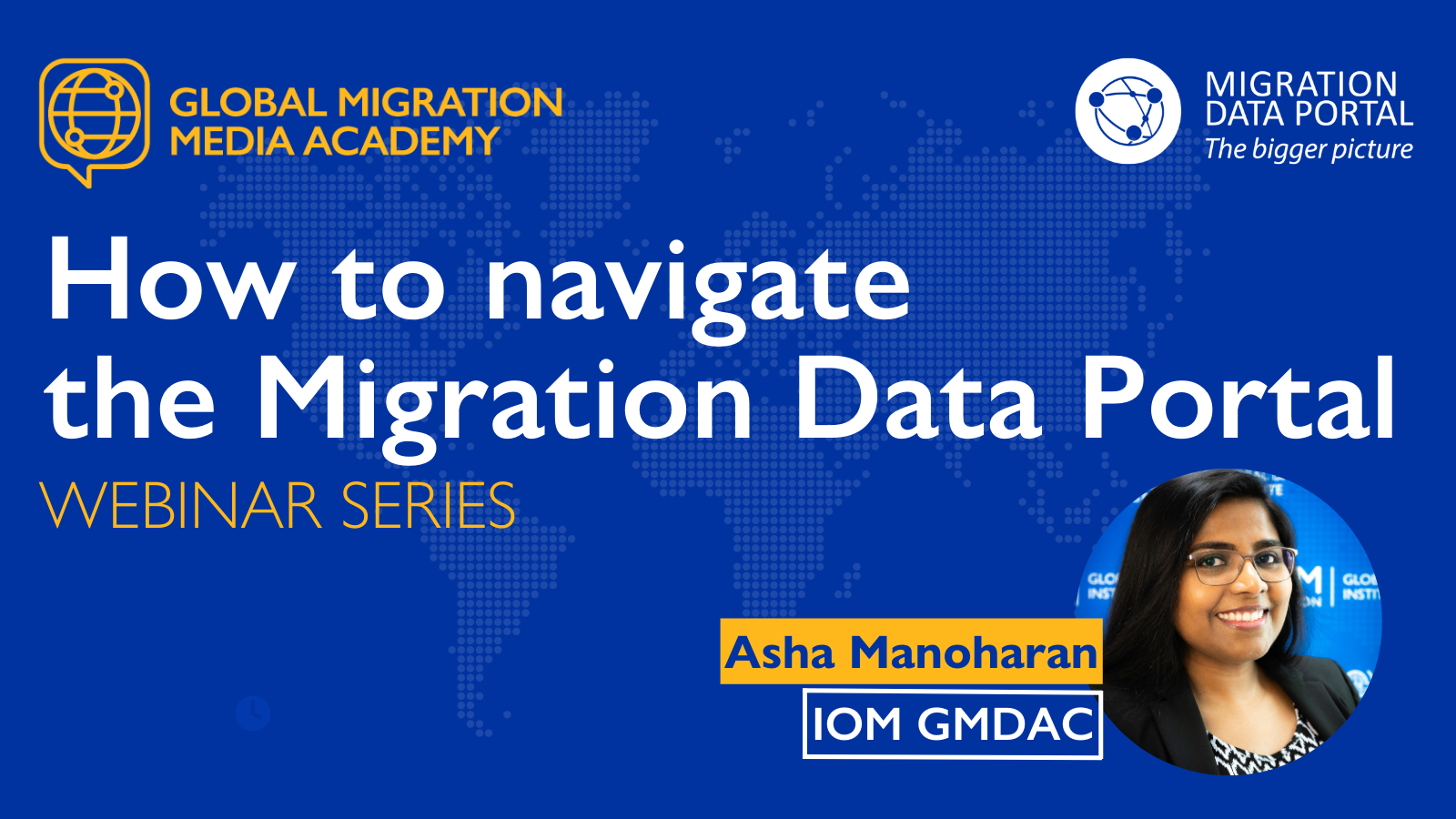 How to Navigate the Migration Data Portal- Webinar series