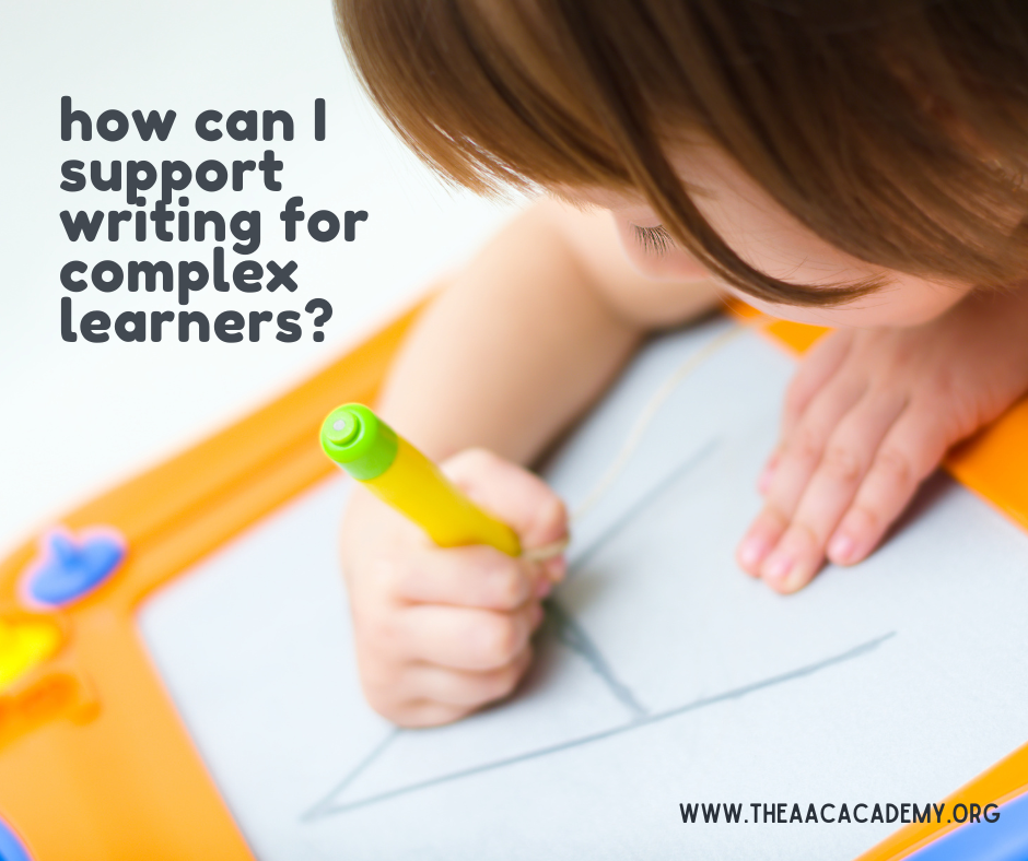 Writing for All: Strategies & Tools for Students with Complex Writing Needs