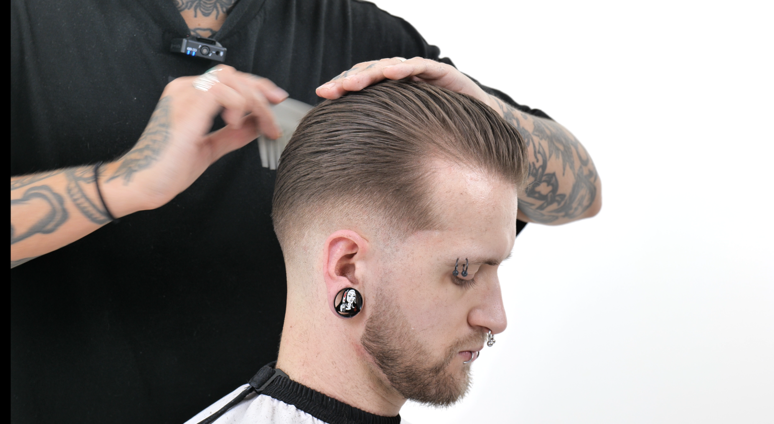 Low Fade Slick Back Full Tutorial