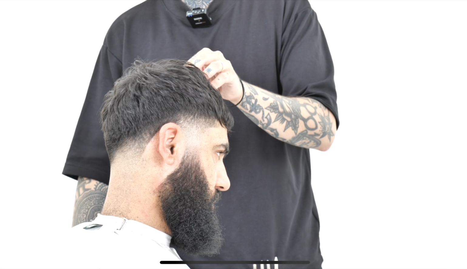 Flat Head Scissor - Scissor Cut/Taper Full Tutorial