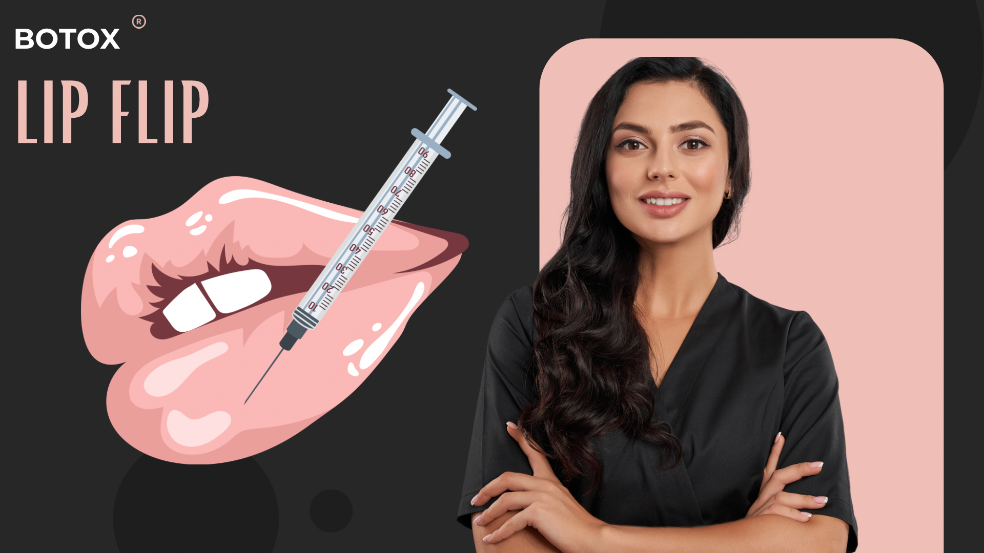 Botulinum Toxin Lip Flip (lift)