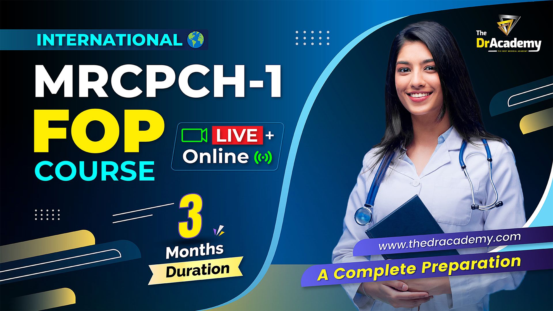 MRCPCH FOP International [3Months] - The DrAcademy
