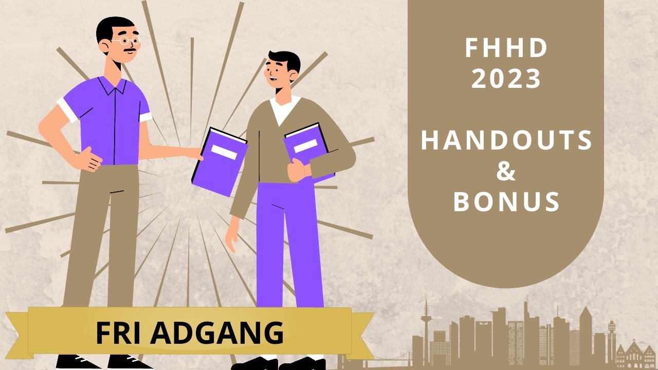 FHHD Konference 23 Handouts + Bonus