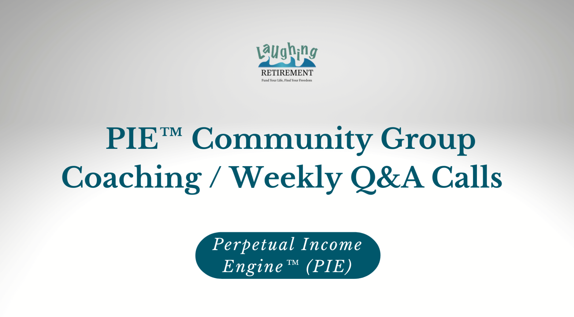 PIE™ Community Group Coaching / Weekly Q&A Calls