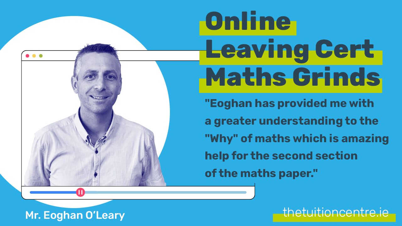 Online Leaving Cert Maths Grinds | Live and Pre-recorded Weekly Online Leaving Cert Maths Grinds | Live and Pre-recorded Weekly