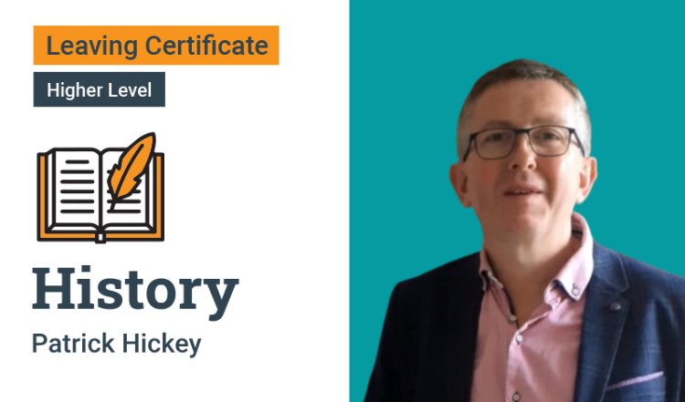 LC History Online Grinds with Patrick Hickey | The Tuition Centre