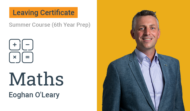 Free Summer Maths Course – Leaving Cert | The Tuition Centre