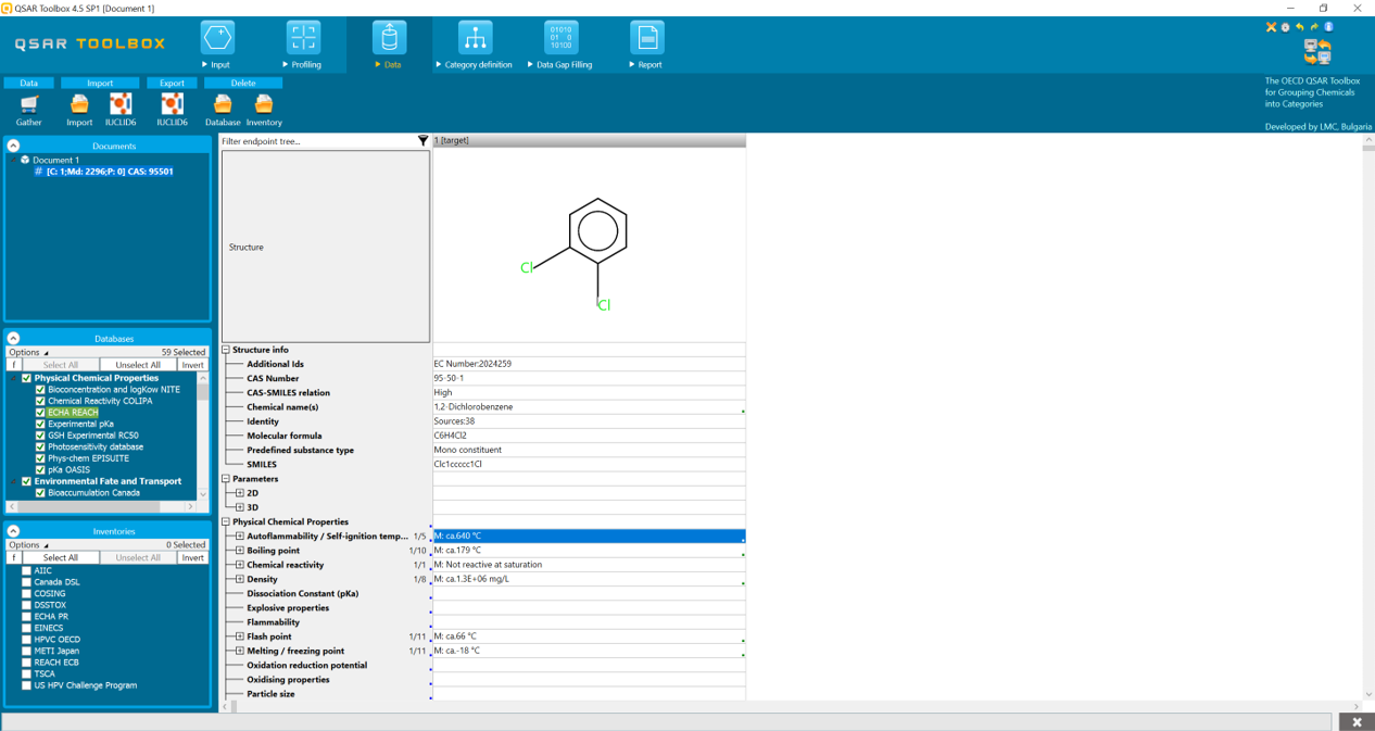 Navigating the OECD QSAR Toolbox