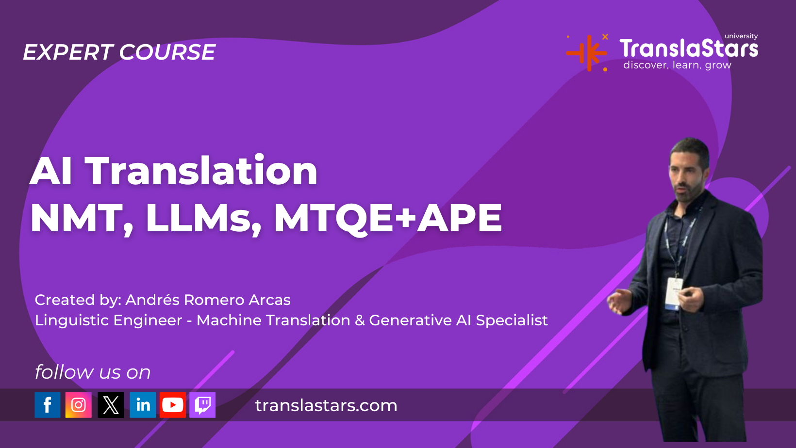 AI Translation (NMT, LLMs, MTQE+APE)