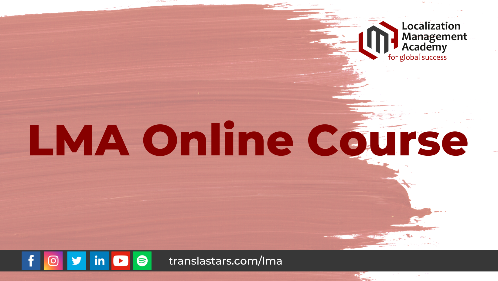 LMA - Online Course - Localization Management Program