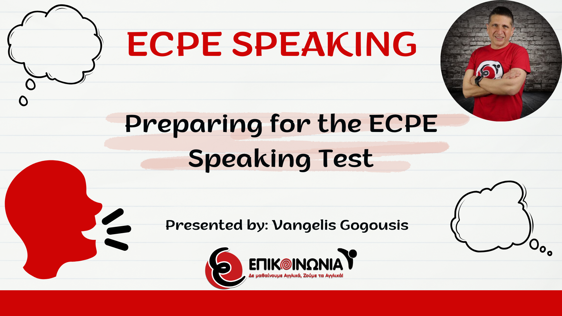 ECPE Speaking Webinar