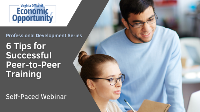 6 Tips for Successful Peer-to-Peer Training