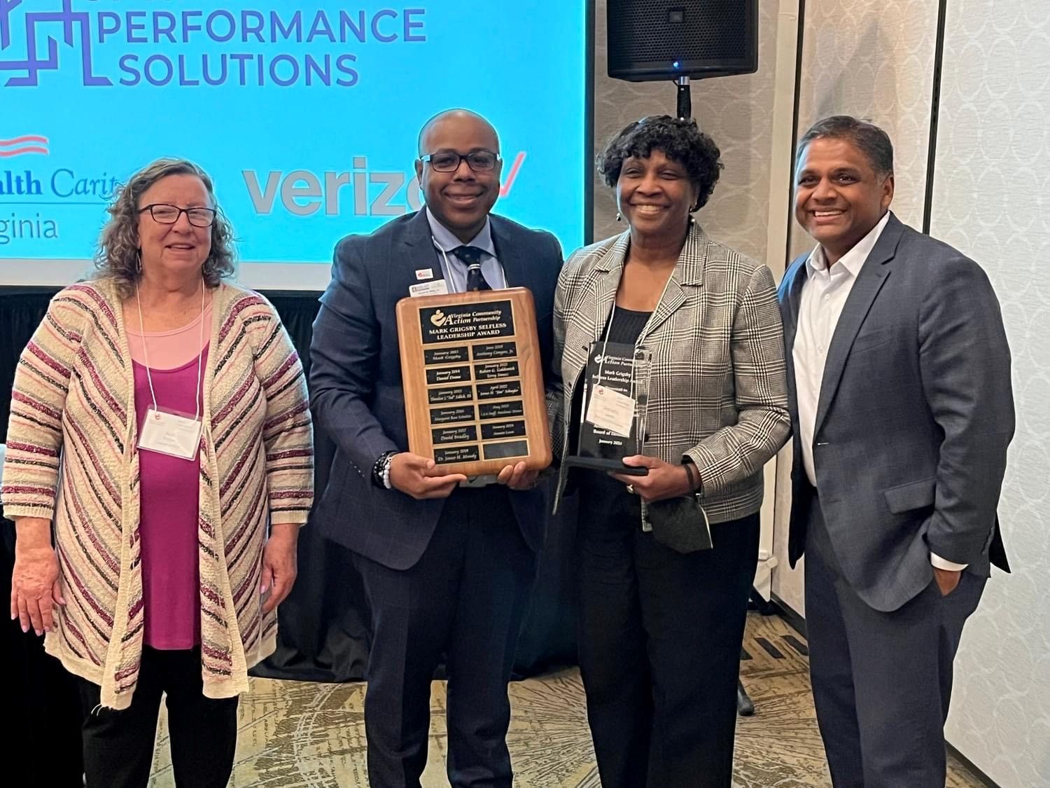 Annette Lewis (TAP) Honored with VACAP Award