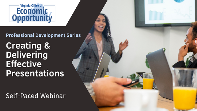 Creating & Delivering Effective Presentations