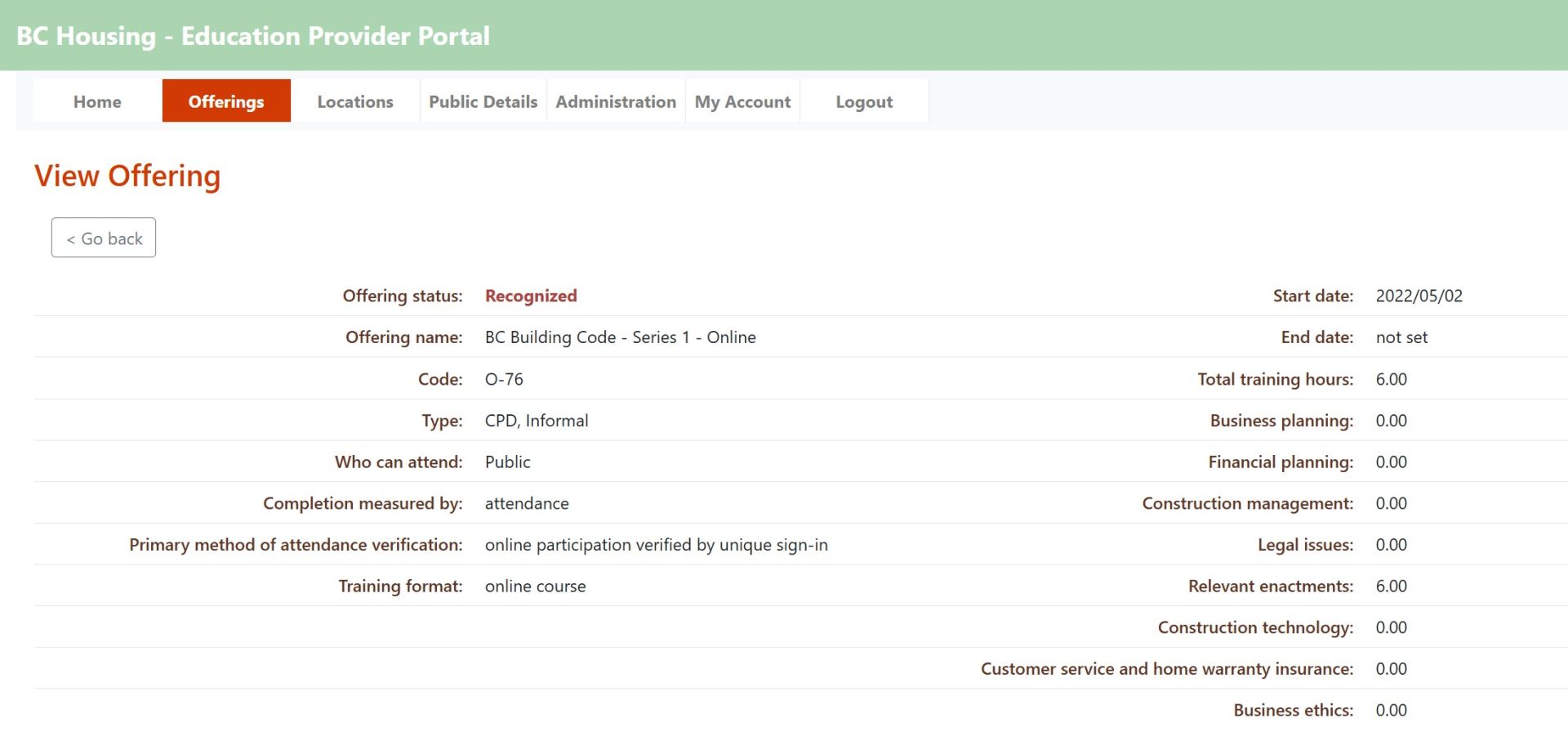 BC Building Code - Series 1 Online (Recognized Course)-6 CPD