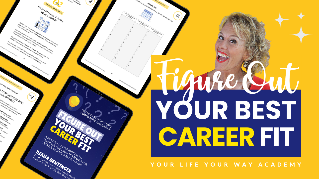 Your Best Career Fit FREE PDF Guide by Diana Dentinger on Your Life ...